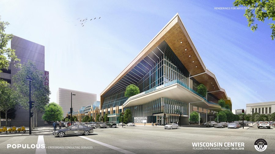 Wisconsin Center District hires investment banker for hall expansion ...
