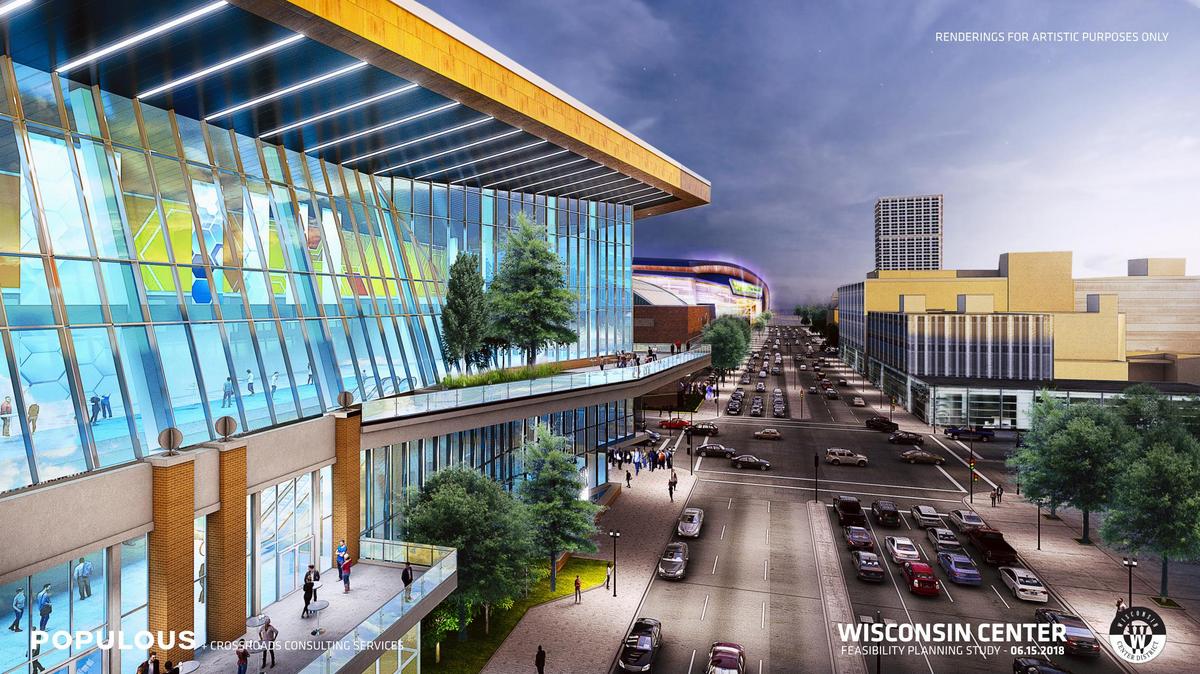 Wisconsin Center expansion wins last-minute boost from Wisconsin ...