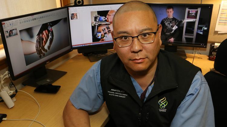 Meet Dr. Chi, an OHSU trauma surgeon who makes advanced prosthetics you ...