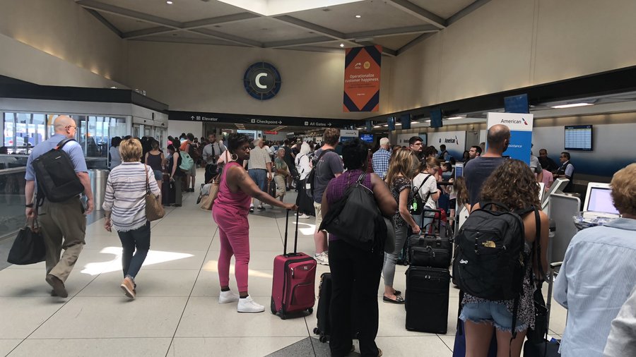 American Airlines: 'We do not know' when flight issues at CLT will end ...