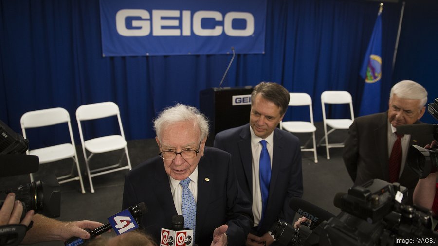 Warren Buffett calls Lenexa center his 'new Geico home' - Kansas City ...