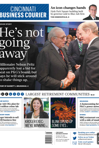 Courier named top weekly paper - Cincinnati Business Courier