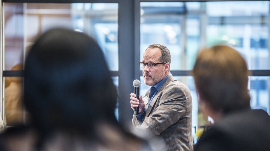 Execs check out Bader Rutter's downtown Milwaukee 'cool' office space ...
