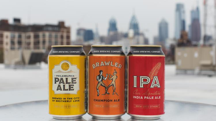 Yards debuts IPA, Pale Ale, Brawler cans & adds brewery tours to ...
