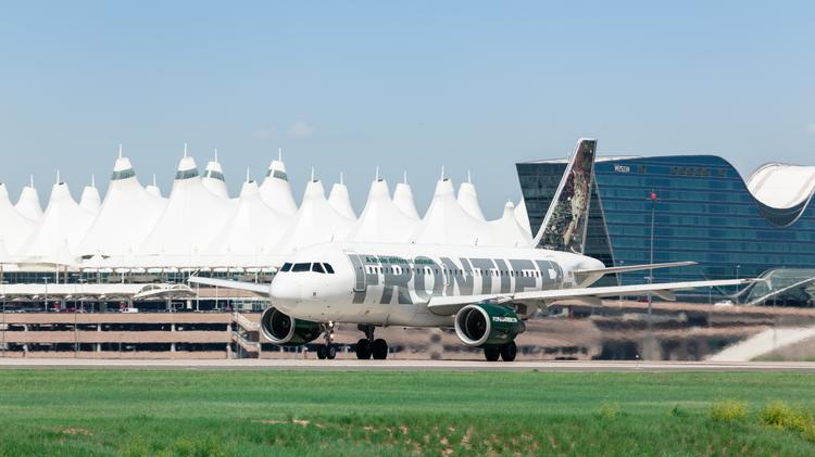 How many stars did DIA, Frontier Airlines earn in new on-time report ...