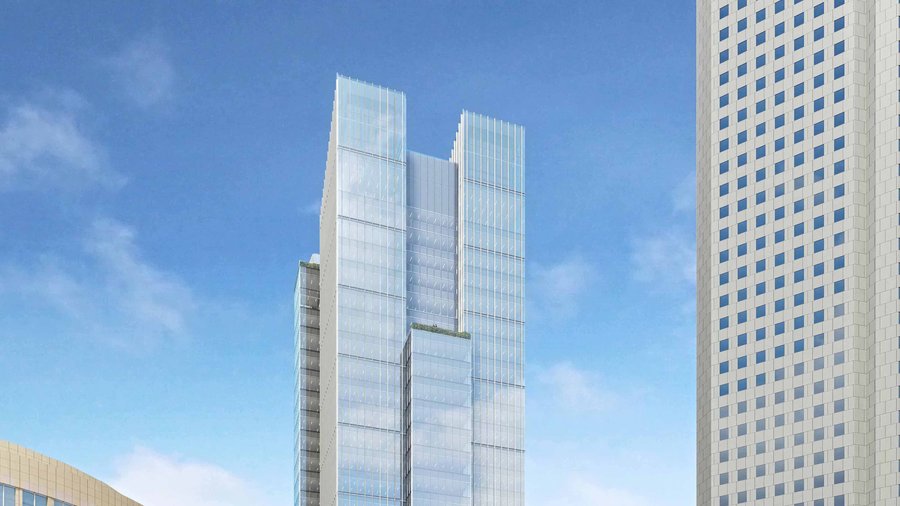 Hines' Texas Tower earns LEED Platinum precertification - Houston ...