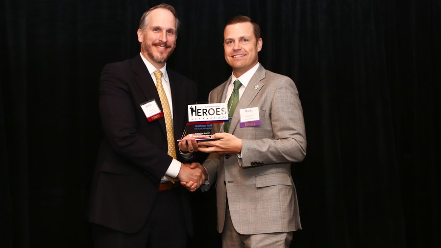 Meet the 2018 Heroes at Work honorees: Matthew Hall - Tampa Bay ...