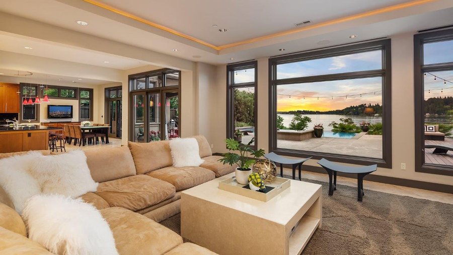 Gregg Petrie $9.4 million Mercer Island manse