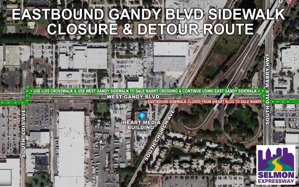 New route suggested for Lee Roy Selmon Expressway at Gandy Boulevard ...