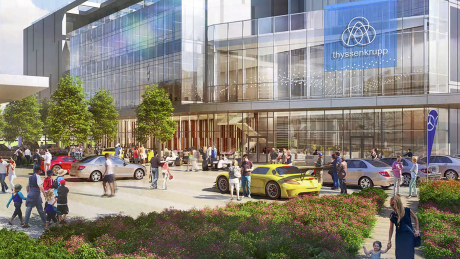 Thyssenkrupp selling elevator business now building Atlanta tower ...
