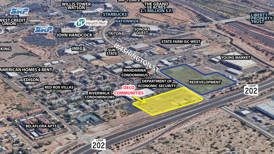 Multifamily developer scoops up land near Phoenix-Tempe border ...