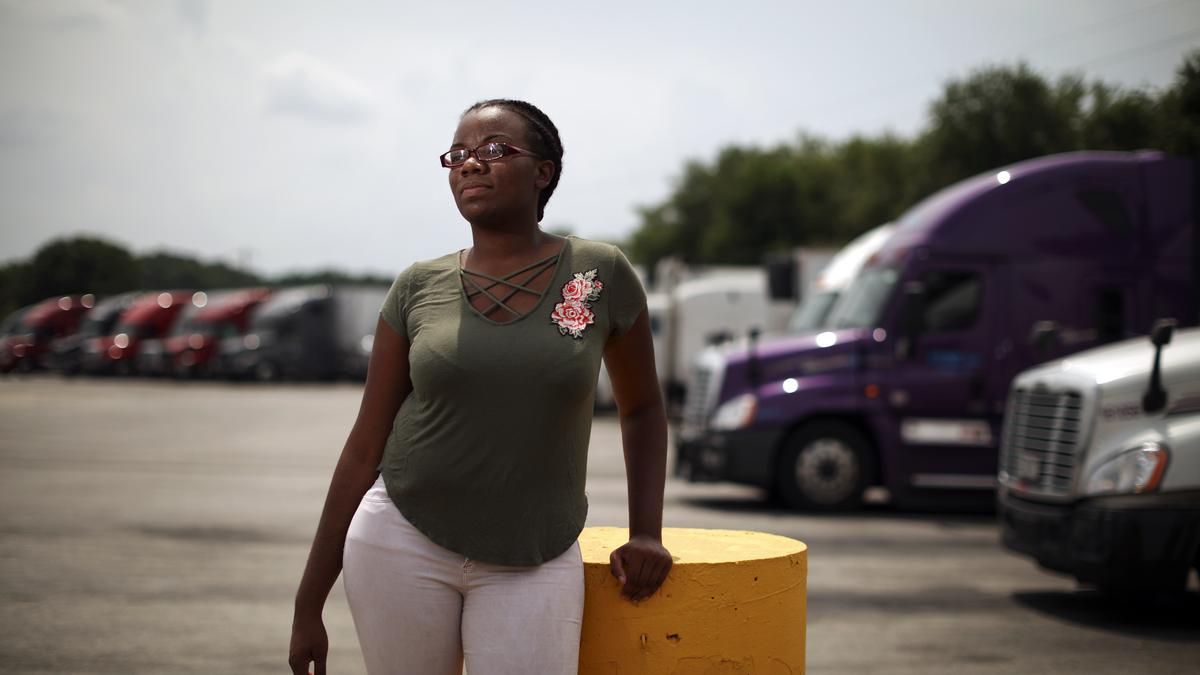 ‘What does a trucker look like?’ It’s changing, amid a big shortage ...