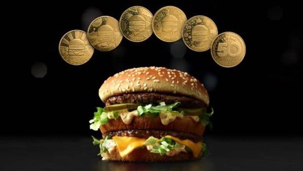McDonald's unveils MacCoin 'currency' to mark Big Mac anniversary - New ...