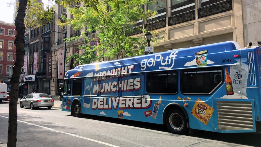 goPuff bus