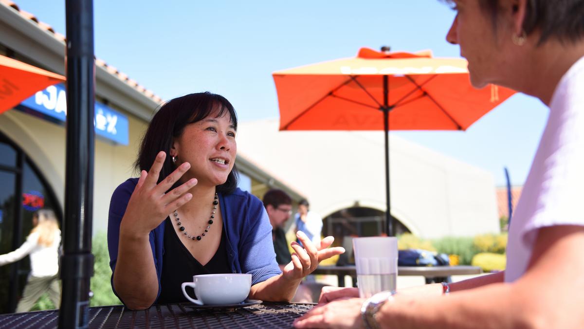 Health Trust CEO Michele Lew make connections over coffee breaks ...