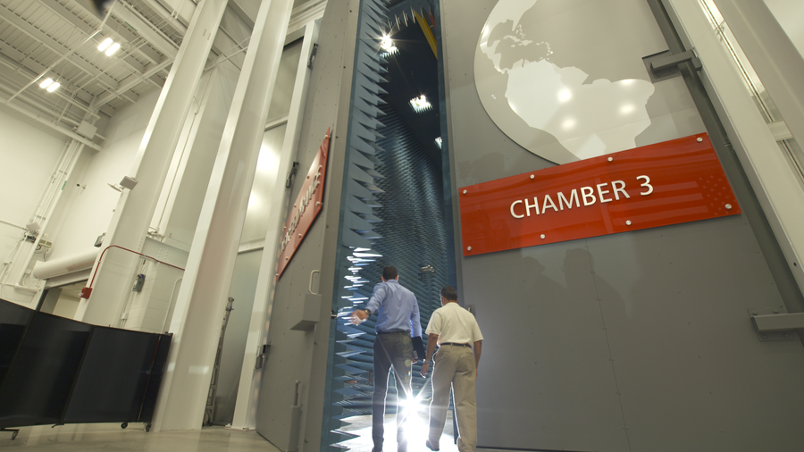 Raytheon unveils new $72M radar-testing facility in Andover - Boston ...