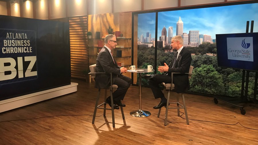 Georgia State University President Mark Becker: ‘We’re not done ...