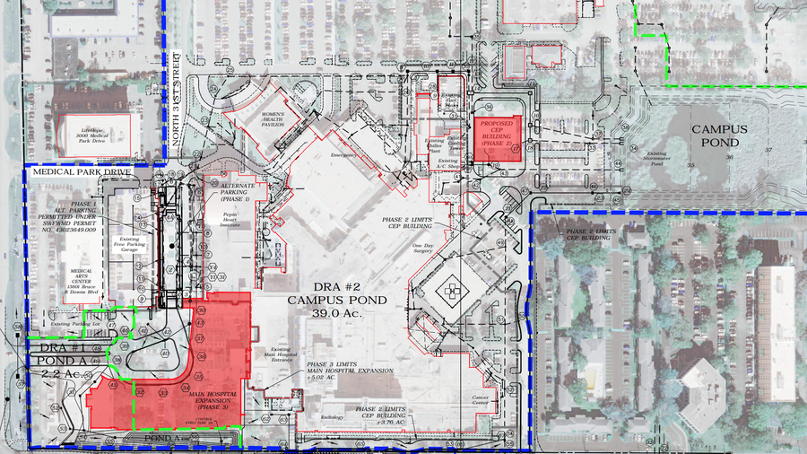 Florida Hospital Tampa Map