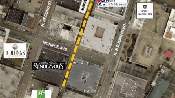 DMC plans improvements to Rendezvous Alley in Downtown Memphis ...