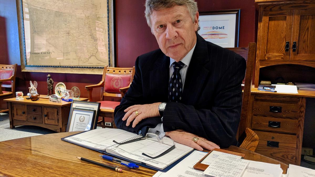 Judge Ed Emmett talks Hurricane Harvey one year after the storm ...