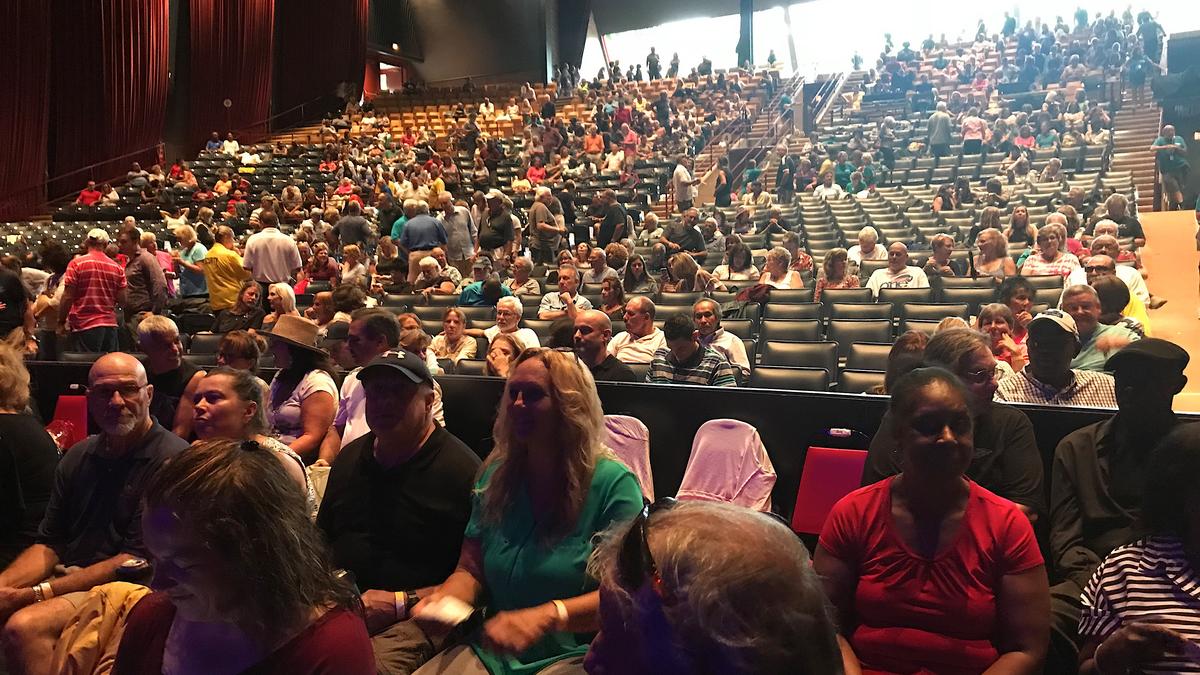 Rain played games at Artpark so the Spinners performed inside - Buffalo ...