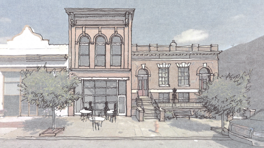 A $2M redevelopment of the historic bathhouse in Pigtown underway ...