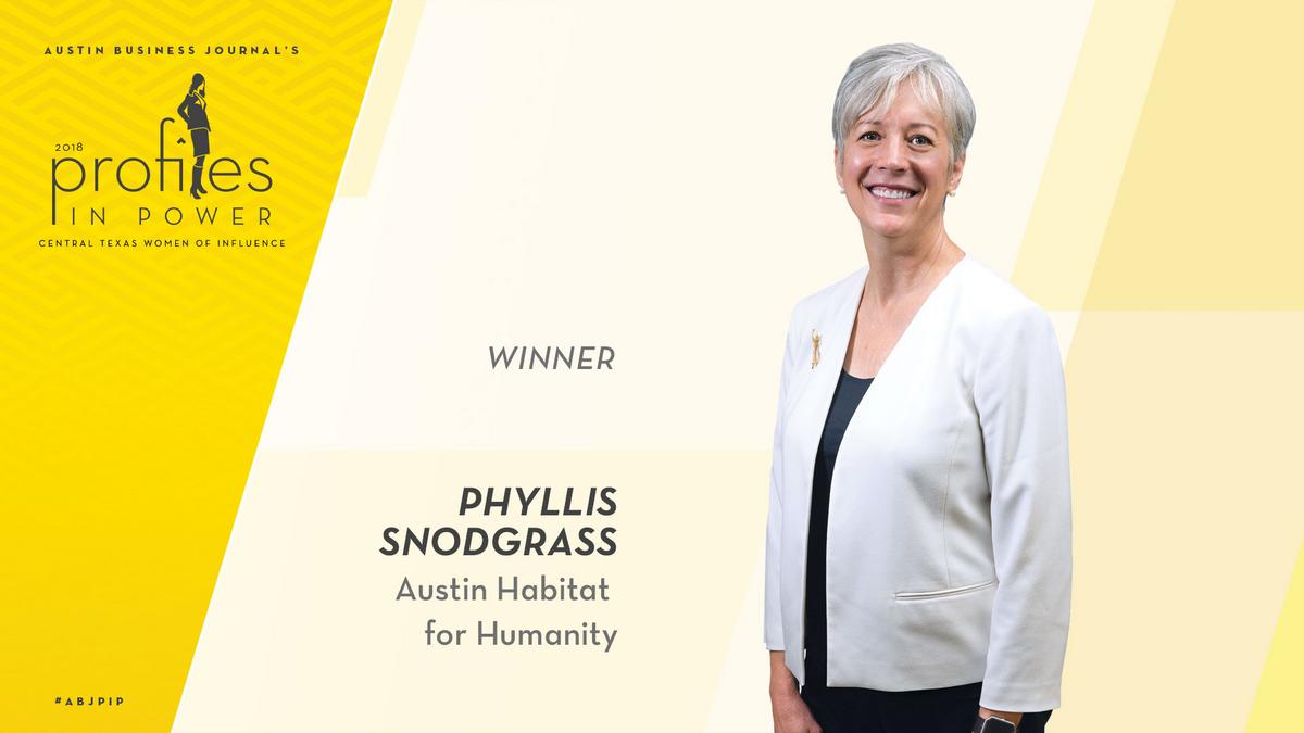 Habitat for Humanity's Phyllis Snodgrass is Austin's change agent ...