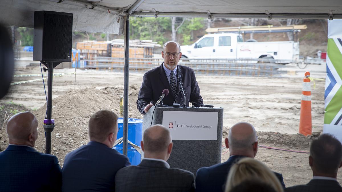 Dignitaries celebrate Spaghetti Works development in groundbreaking ...