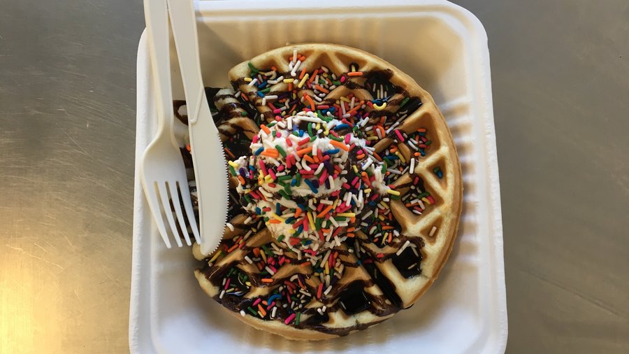 Waffles from The Greener Kitchen