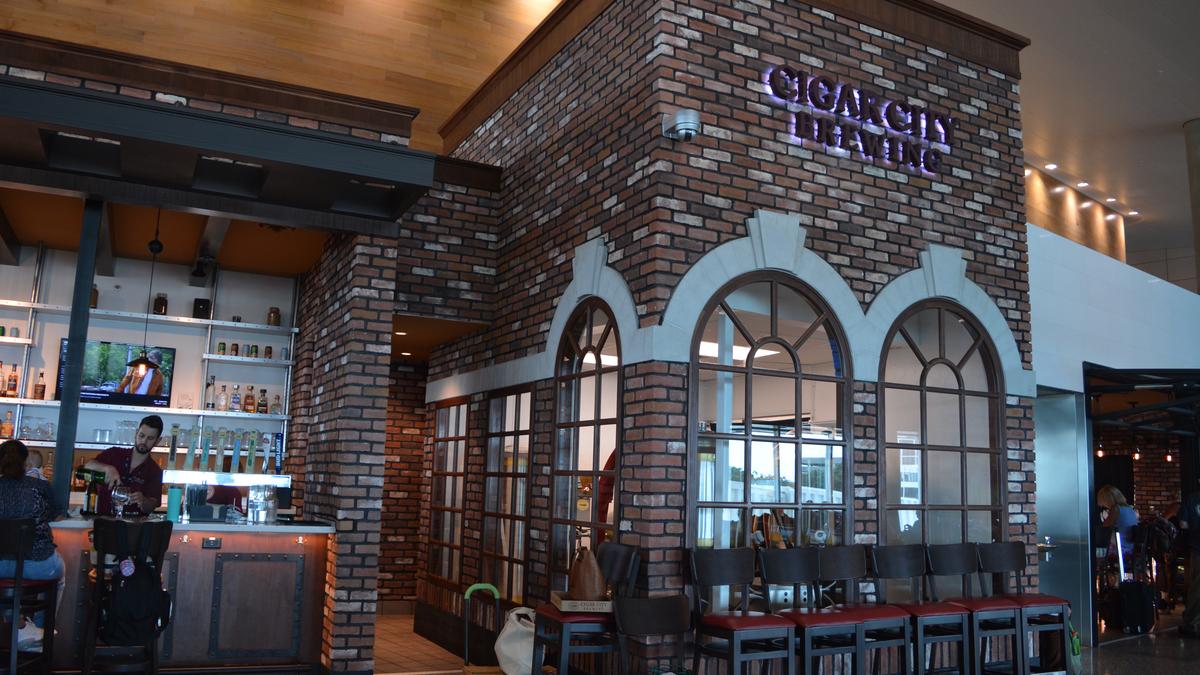 Cigar City Brewing, Burger 21 and others open at Tampa International ...