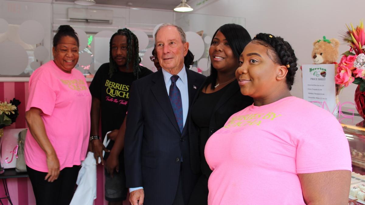 Here's what Michael Bloomberg said to Baltimore business owners today ...