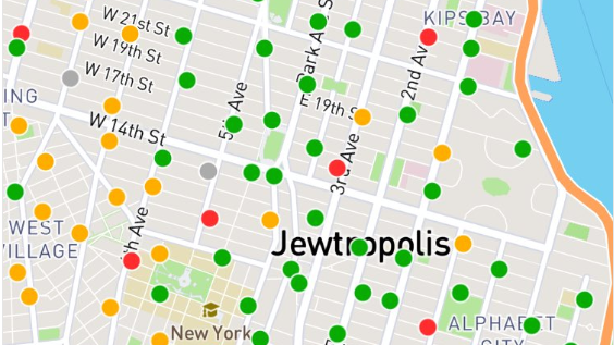 NYC renamed 'Jewtropolis' on Snapchat in map hack - New York Business ...