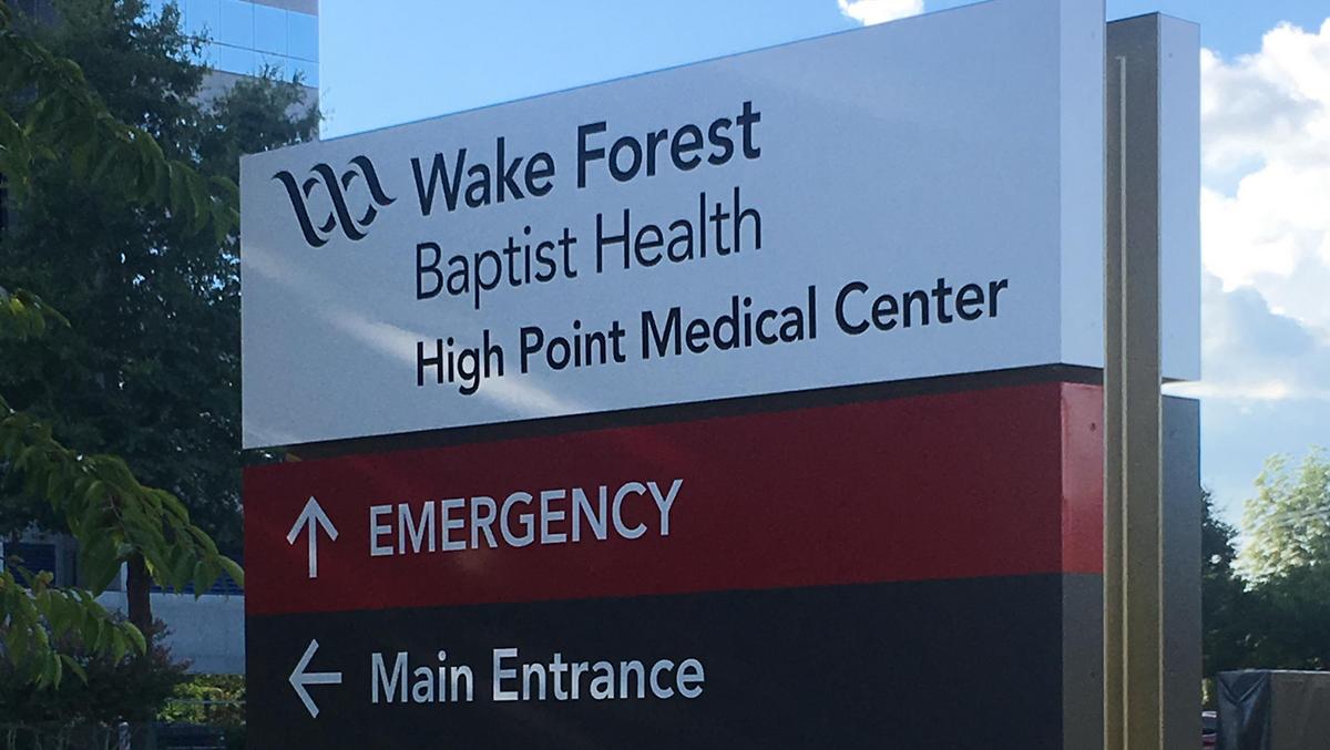 Confirmed COVID-19 case admitted to wake Forest Baptist Health High ...