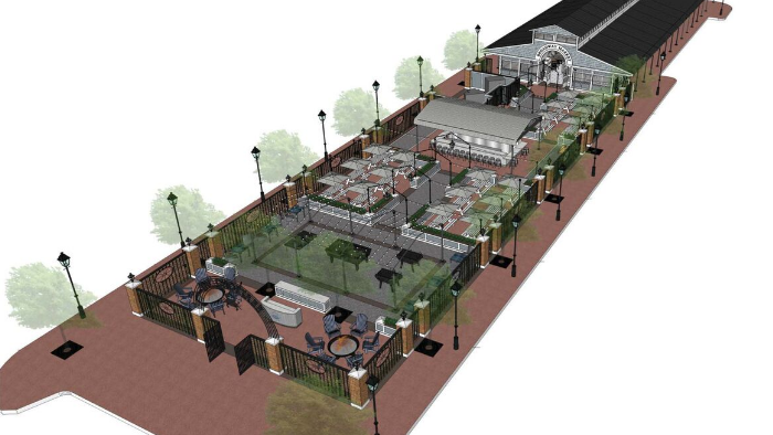 Here's what The Choptank restaurant at Broadway Market will look like ...