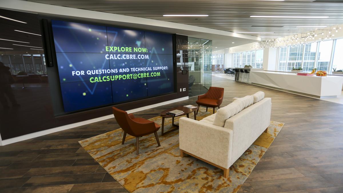 PBJ Suites: In CBRE's swanky Phoenix offices, assigned seats are a ...