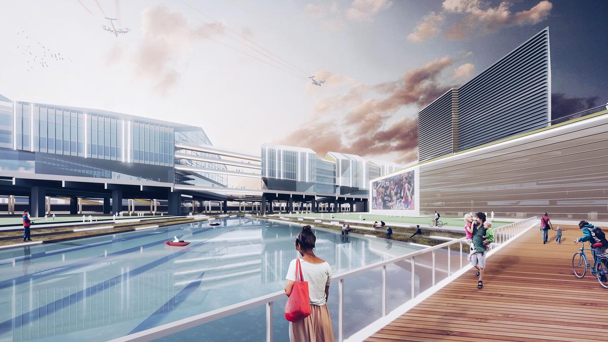 An exclusive look at what Corgan's concept for a Texas Bullet Train ...