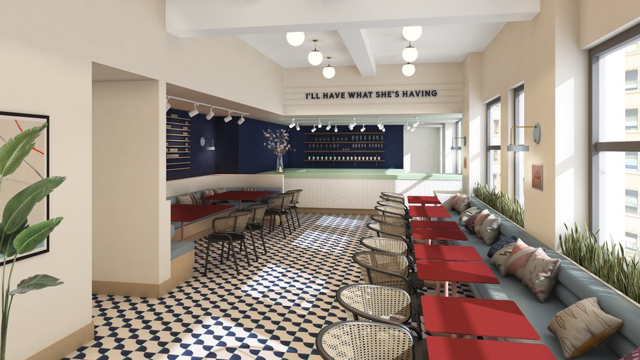 The Wing 115 Sansome St. San Francisco rendering