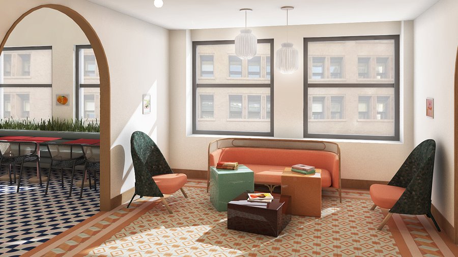 The Wing 115 Sansome St. San Francisco rendering