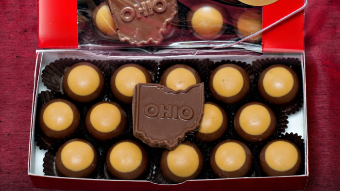 Ohio Buckeye Candy Trail includes 31 shops selling chocolate-peanut ...