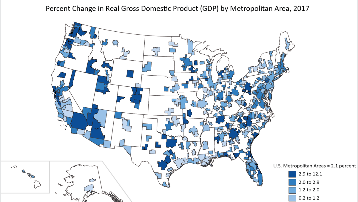 Greater Baltimore GDP grows slower than U.S. average for metro areas in ...