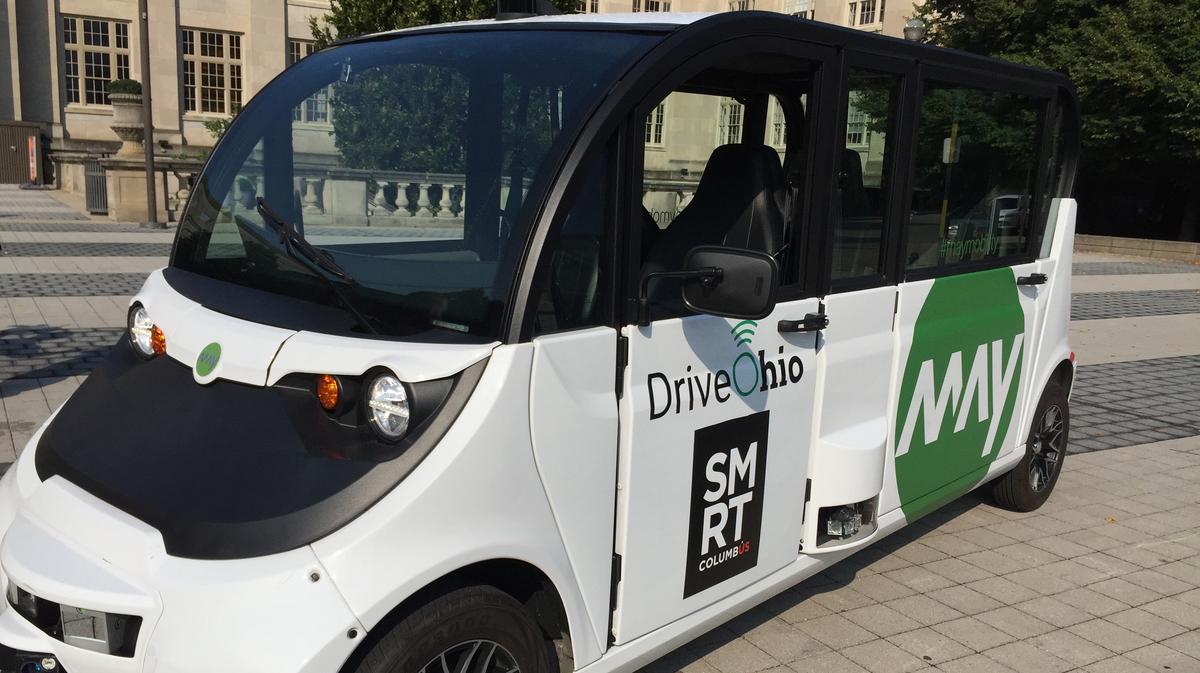 Say hi to Mimi, one of Michigan startup's driverless shuttles coming to ...