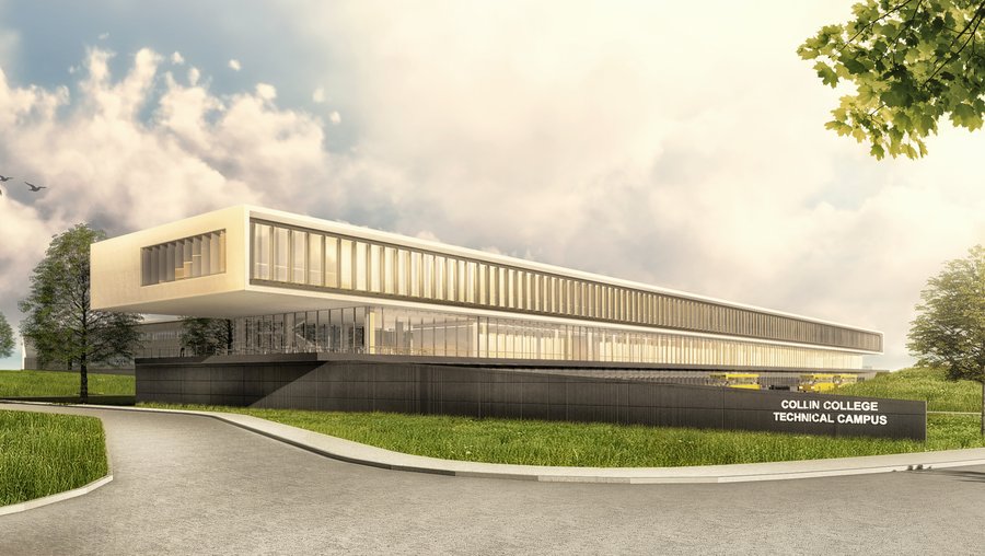 Construction underway on Collin College Technical Campus in Allen ...