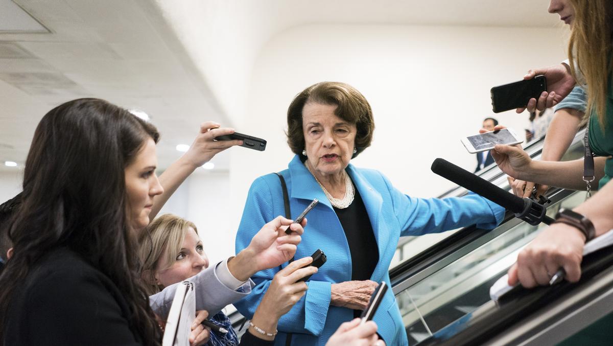Dianne Feinstein calls for halt in Kavanaugh consideration - The ...