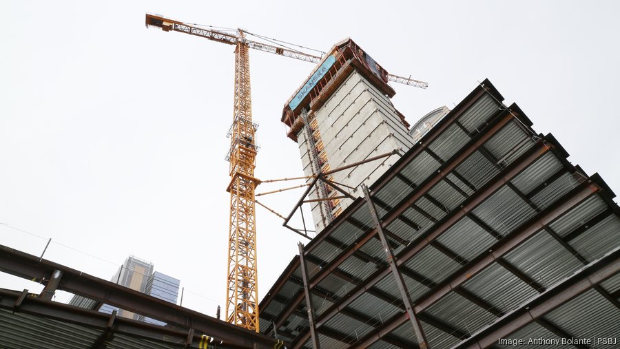 2+U under construction by Skanska in downtown Seattle