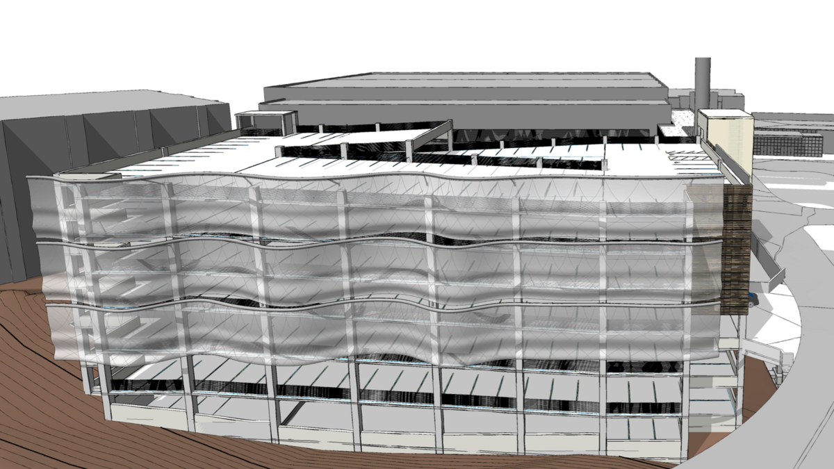 Columbus Convention Center parking garage designed to 'flow' with the ...