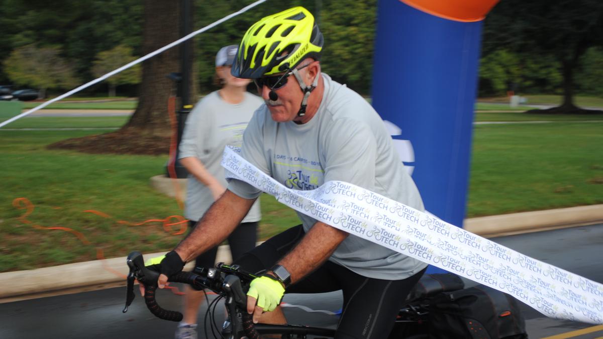 SC Technical College System president Tim Hardee cycles for scholarship ...