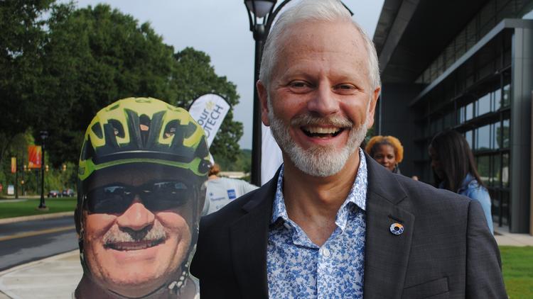 SC Technical College System president Tim Hardee cycles for scholarship ...