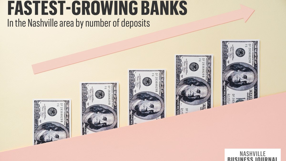 Bank battle: These are the region's fastest-growing banks - Nashville ...