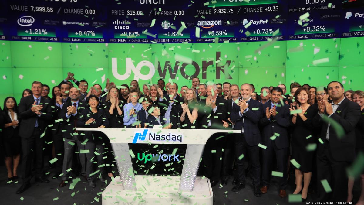 Mountain View freelance network Upwork debuts on Nasdaq - Silicon ...