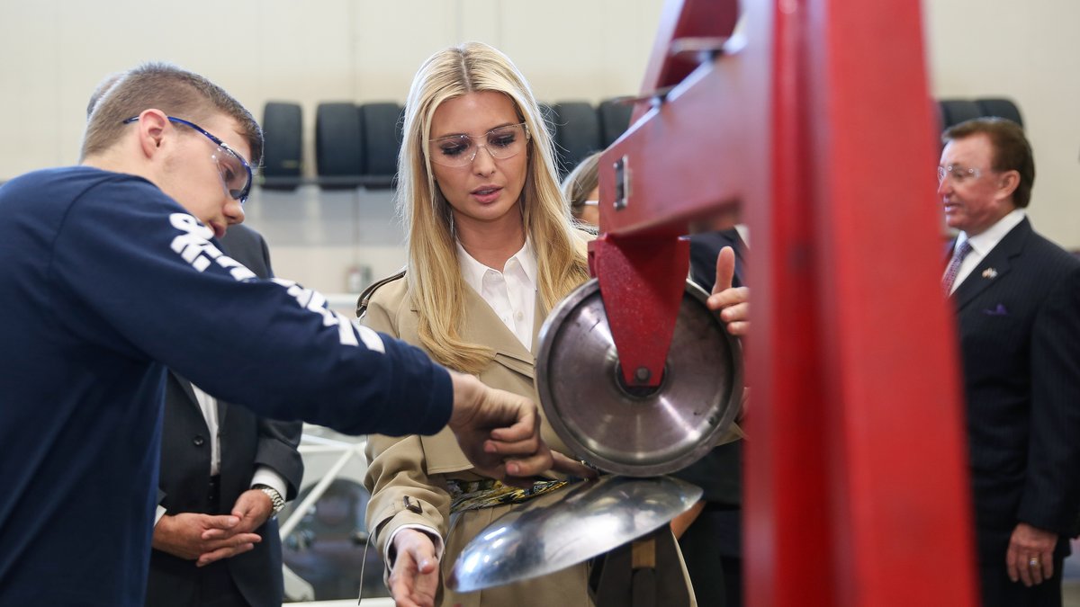 Ivanka Trump talks higher education, workforce pipeline at NASCAR ...